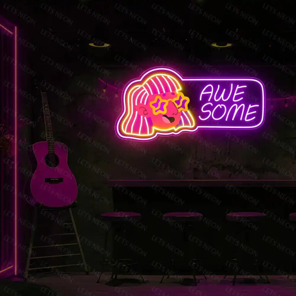 Awesome UV Neon Sign – Lets Neon