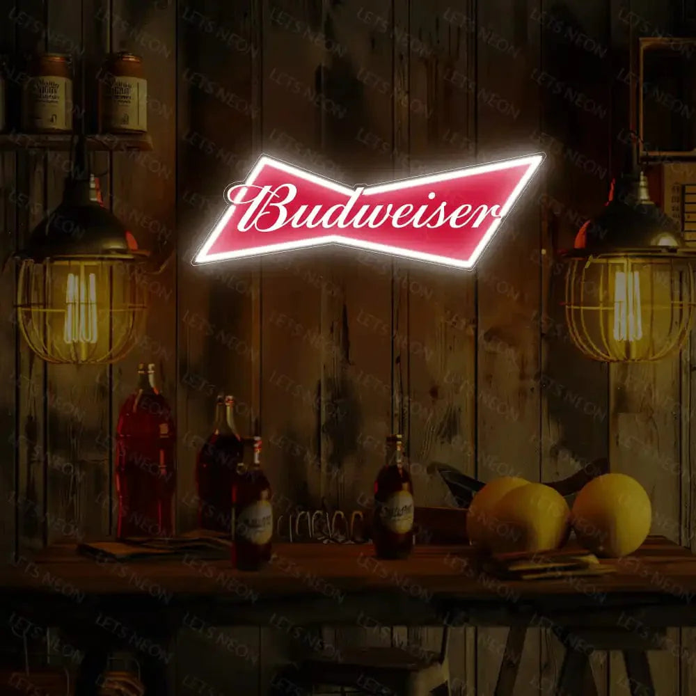 Budweiser UV Neon Sign – Lets Neon