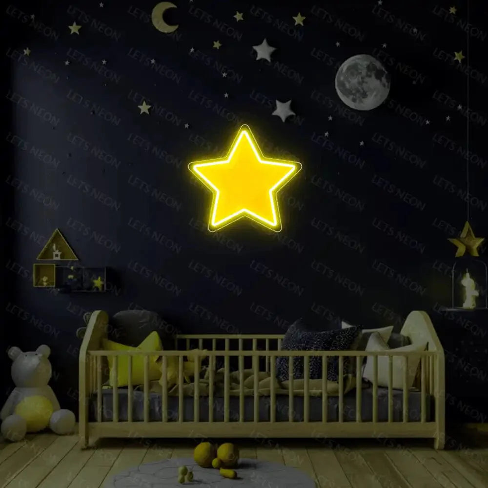 Star UV Neon Sign – Lets Neon