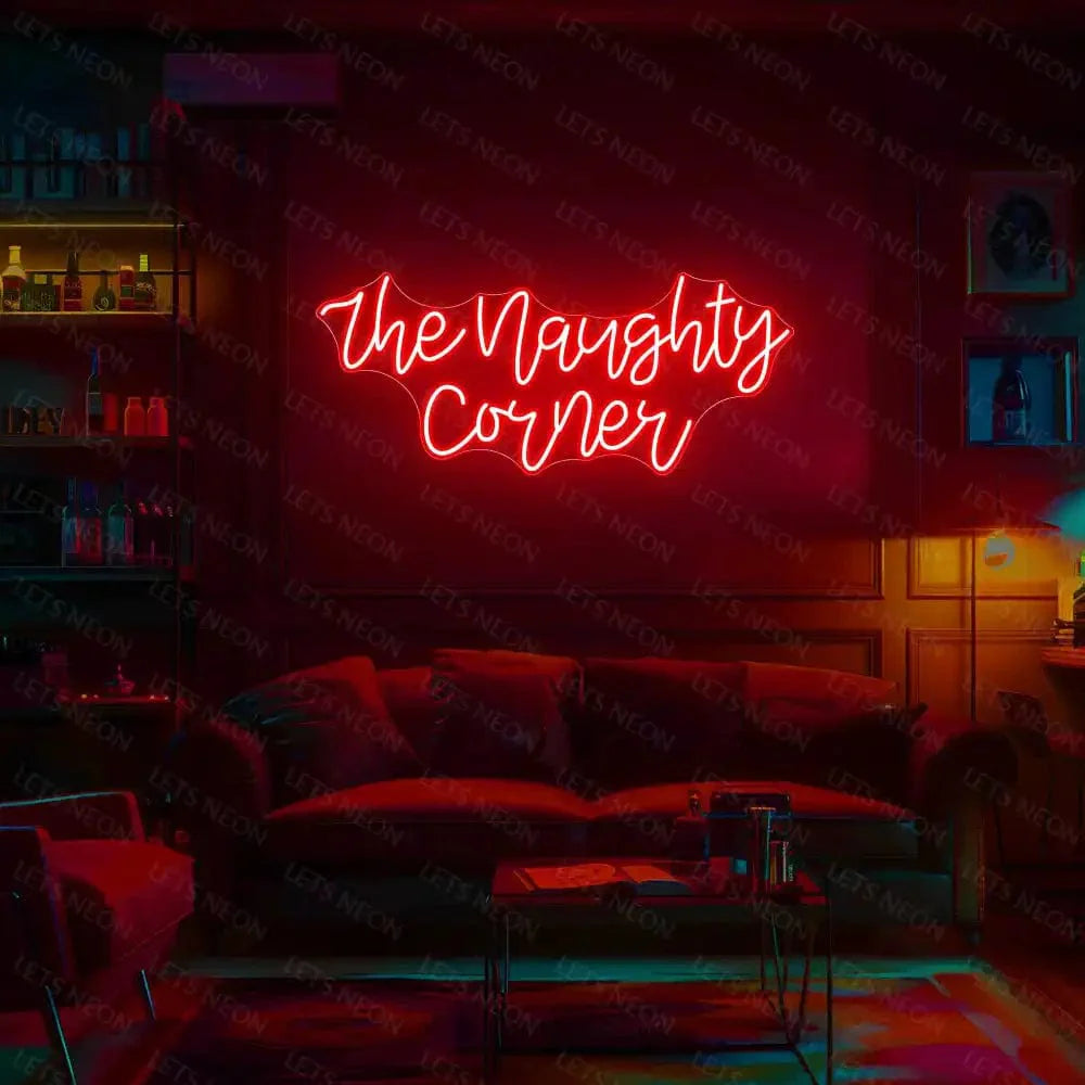 The Naughty Corner Neon Sign – Lets Neon