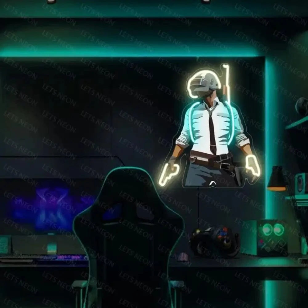 Pubg UV Neon Sign – Lets Neon